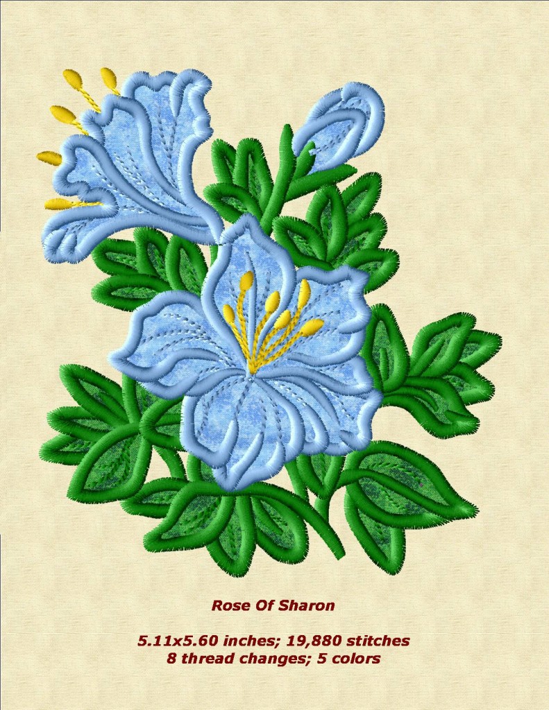 Backyard Flowers Pack Machine Embroidery Designs By Sew Swell