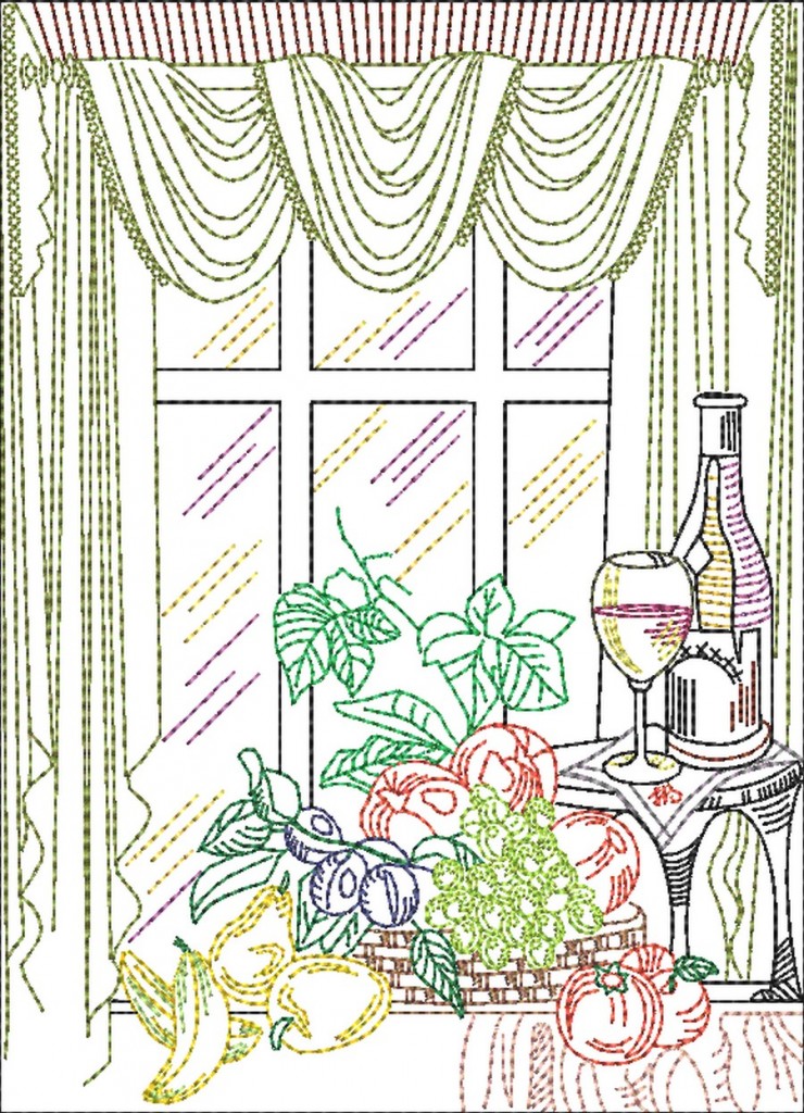 Scenic Windows Designs | Machine Embroidery Designs By Sew Swell