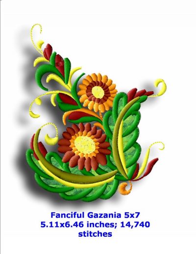 Fanciful Garden Collection I, II, III | Machine Embroidery Designs By ...