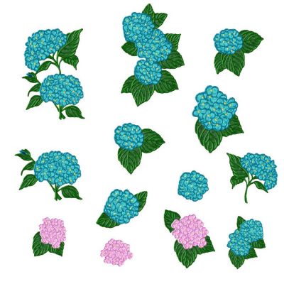 Hydrangea Applique | Machine Embroidery Designs By Sew Swell