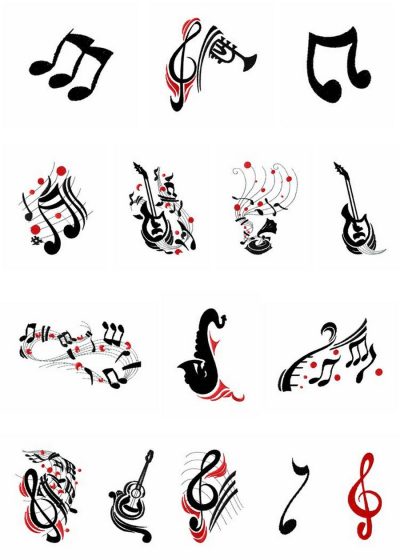 Jam Session Collection | Machine Embroidery Designs By Sew Swell