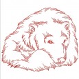 Redwork Northern Animals II | Machine Embroidery Designs By Sew Swell
