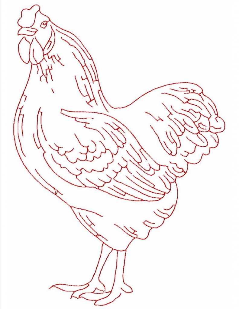 Redwork Kitchen | Machine Embroidery Designs By Sew Swell