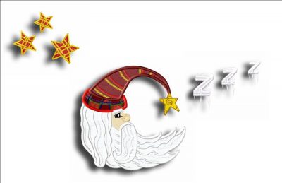 Santa Moonbeams Designs | Machine Embroidery Designs By Sew Swell