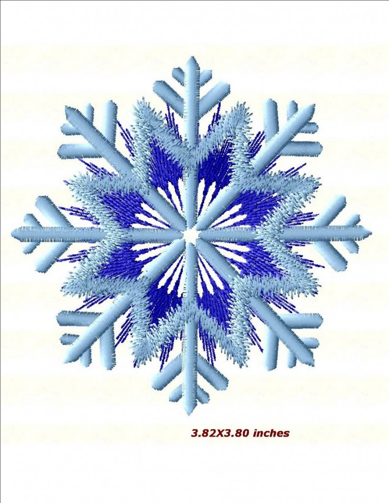 Snowflake Applique | Machine Embroidery Designs By Sew Swell