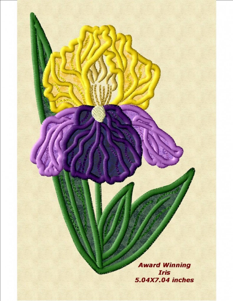 Spring Bulbs Applique | Machine Embroidery Designs By Sew Swell