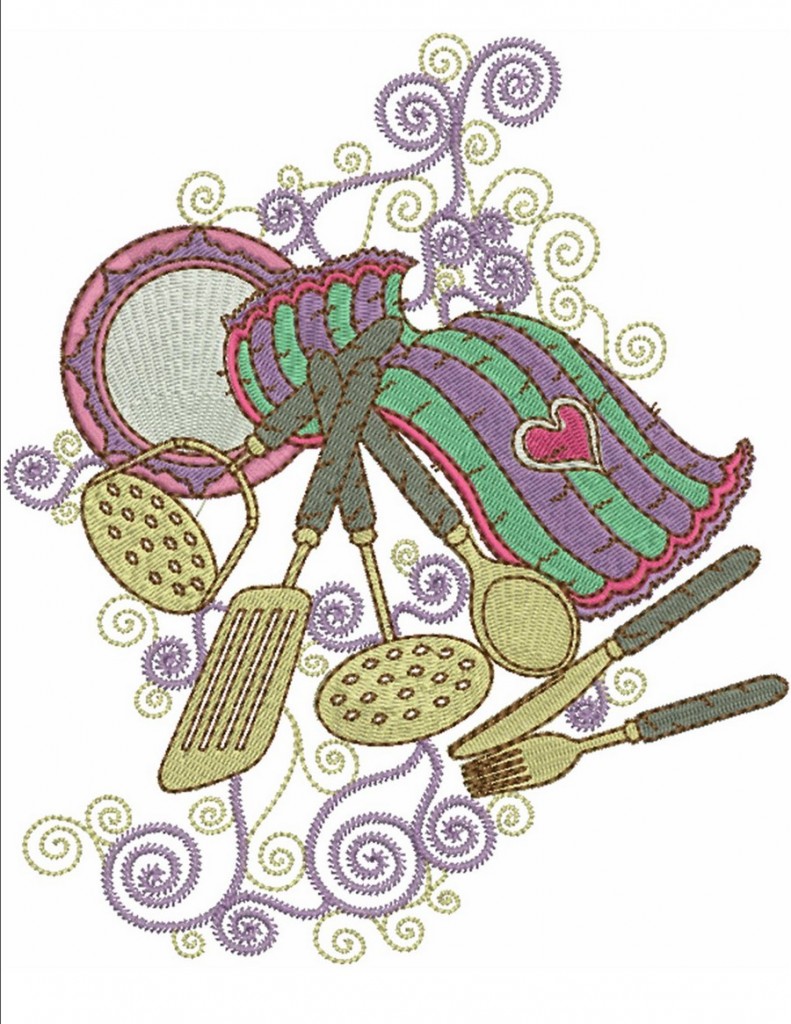 Fresh Fruit for the Kitchen | Machine Embroidery Designs By Sew Swell