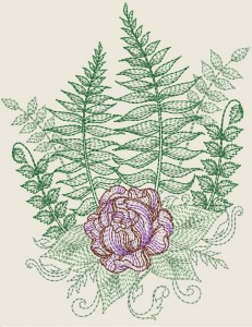 Cherished Ferns Collection | Machine Embroidery Designs By Sew Swell