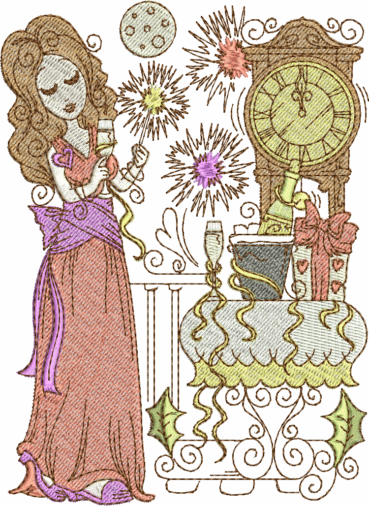 Love Through the Year-January | Machine Embroidery Designs By Sew Swell