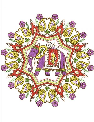 Indian Tapestry | Machine Embroidery Designs By Sew Swell