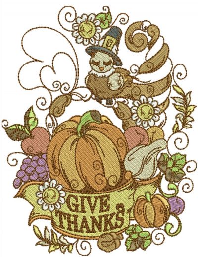 Love Thanksgiving | Machine Embroidery Designs By Sew Swell