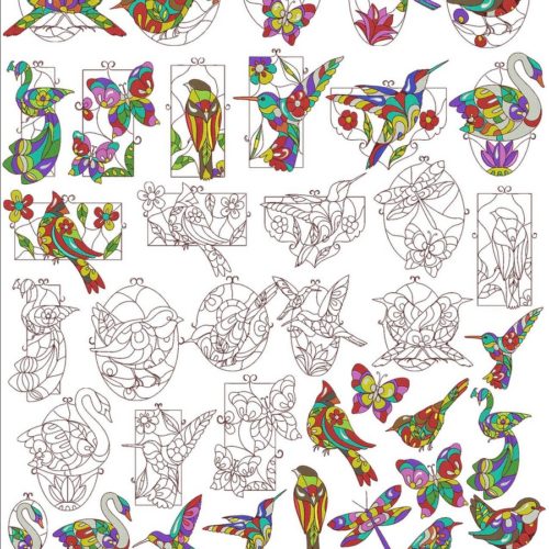 Stained Glass Windows | Machine Embroidery Designs By Sew Swell