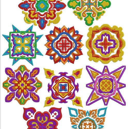 Tapestry Blocks | Machine Embroidery Designs By Sew Swell