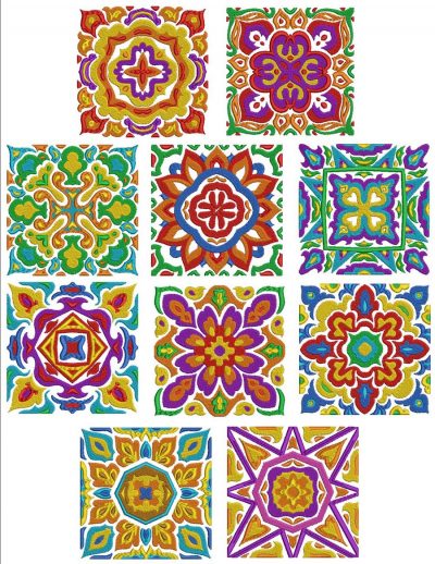Tapestry Blocks | Machine Embroidery Designs By Sew Swell