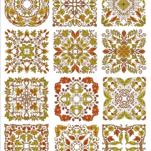 Autumn Blocks | Machine Embroidery Designs By Sew Swell