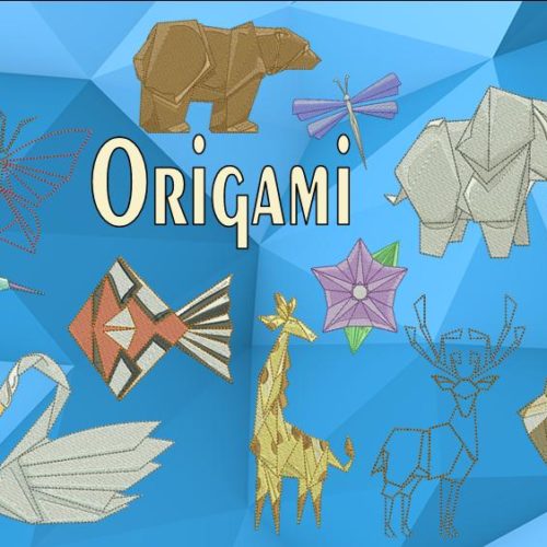 Origami | Machine Embroidery Designs By Sew Swell