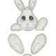 Pocket Pal Bunny | Machine Embroidery Designs By Sew Swell