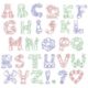 Ribbon and Bells Alphabet | Machine Embroidery Designs By Sew Swell