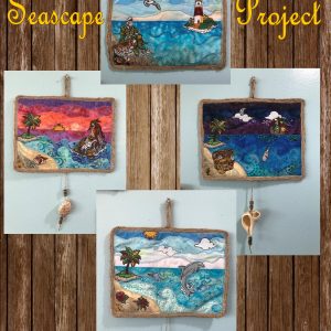 Seascape Project | Machine Embroidery Designs By Sew Swell