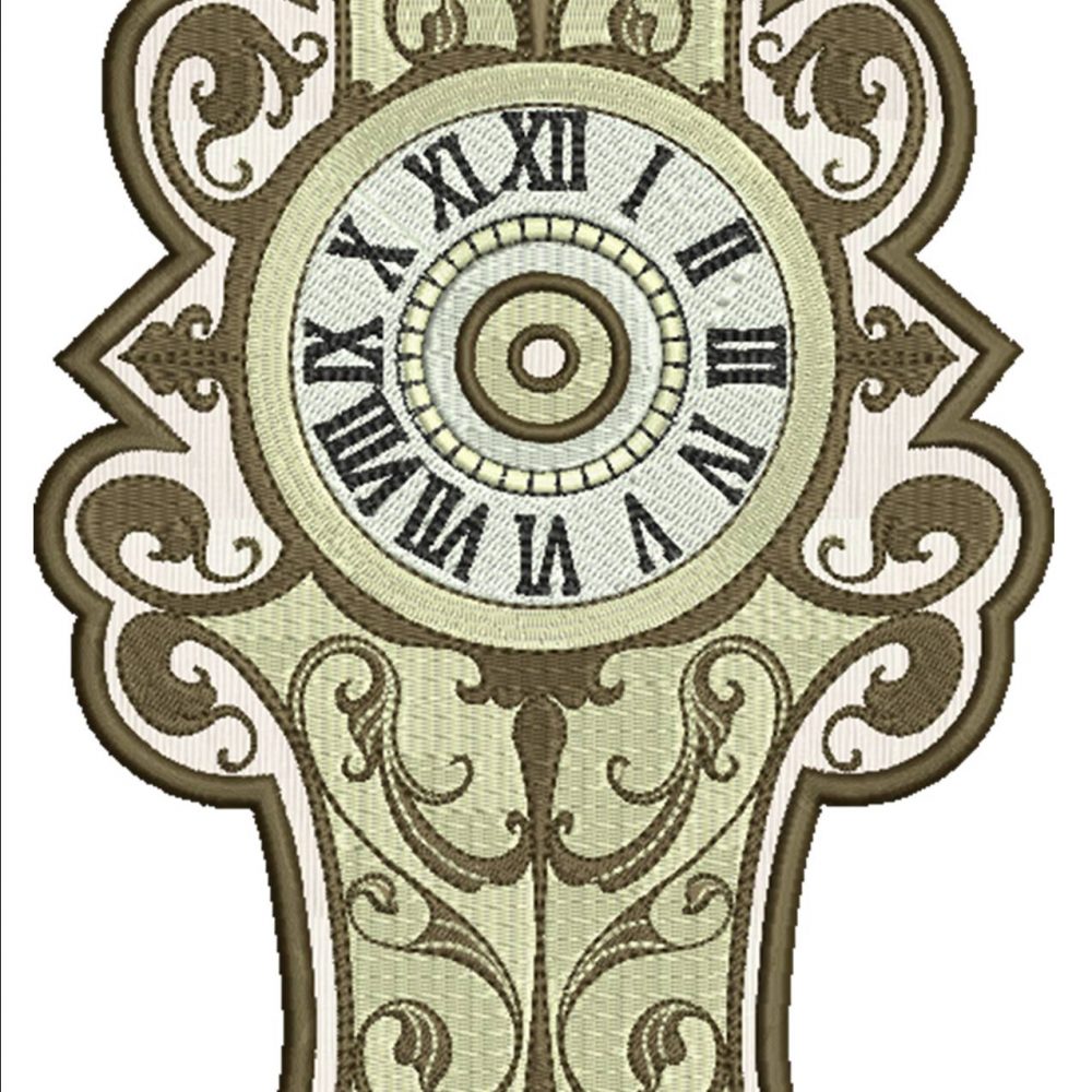 Classic Clock Project | Machine Embroidery Designs By Sew Swell