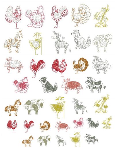 Farm Chic | Machine Embroidery Designs By Sew Swell