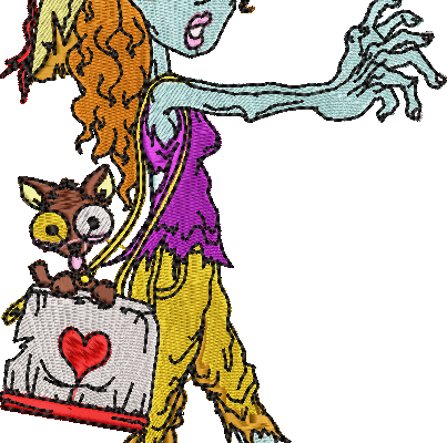 Zombie Apocalypse 08 | Machine Embroidery Designs By Sew Swell