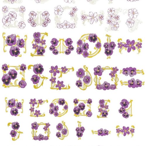 Violet Blocks | Machine Embroidery Designs By Sew Swell