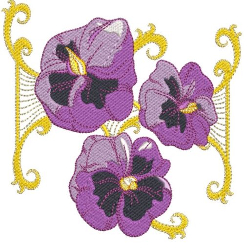 Violet Blocks | Machine Embroidery Designs By Sew Swell