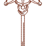 Antique Lock and Key | Machine Embroidery Designs By Sew Swell